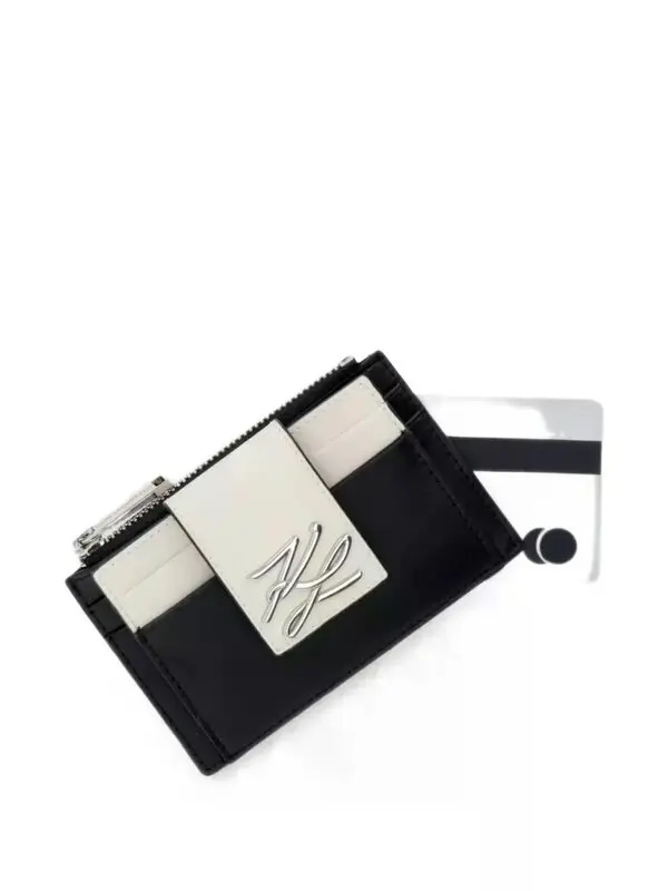 Karl Lagerfeld Logo-plaque Card Holder