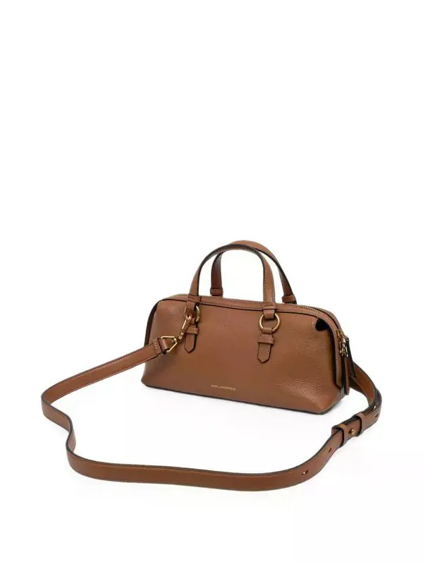 Karl Lagerfeld K/autograph Logo-plaque Leather Tote Bag