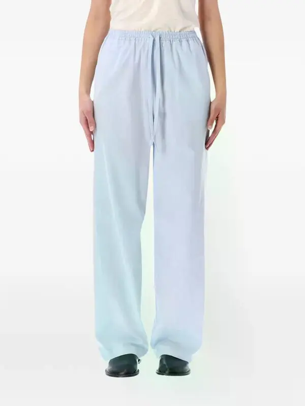 Loulou De Saison Cotton Poplin Trousers