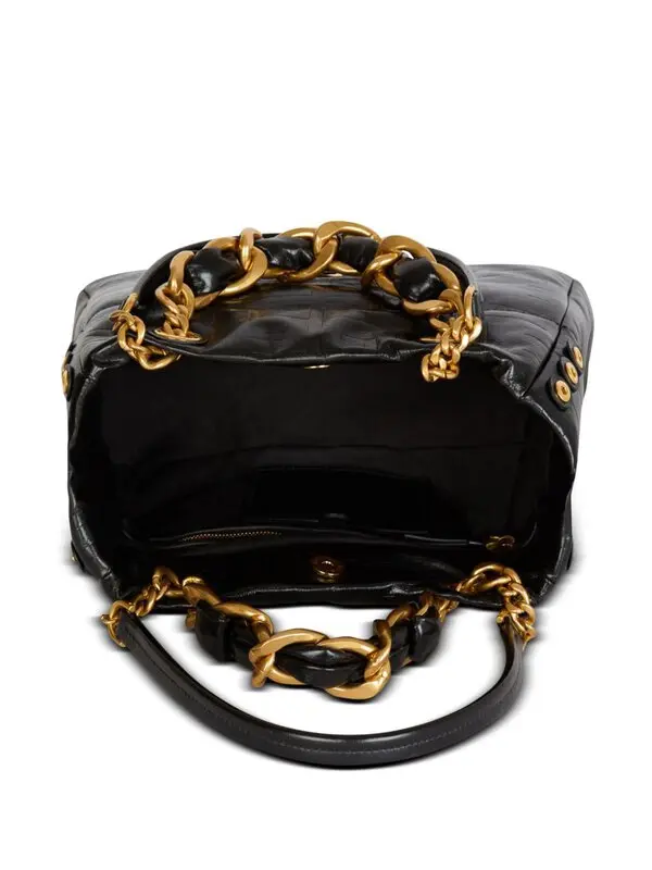 Balmain 1945 Small Leather Tote