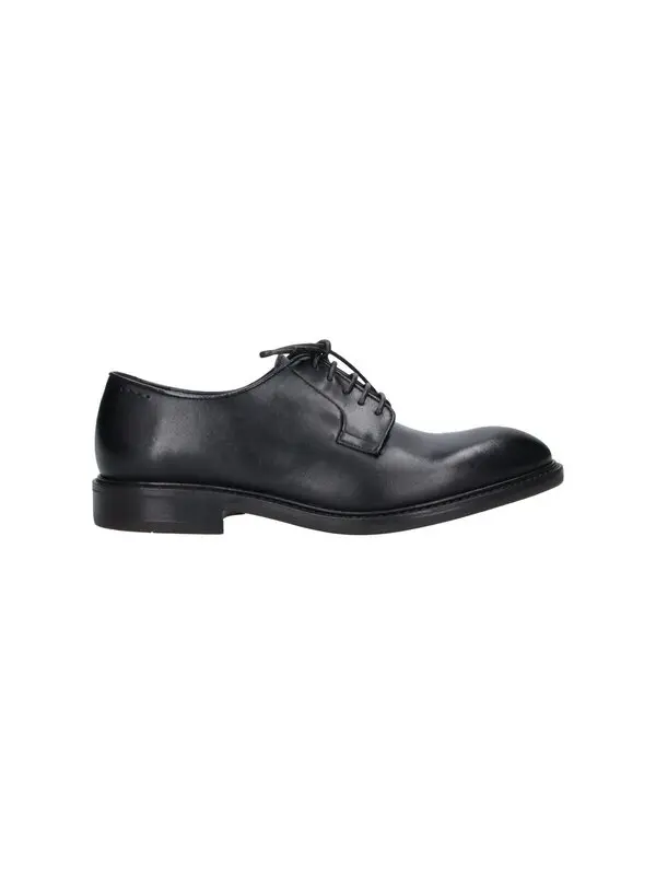 ALEXANDER HOTTO Leather Lace-up Oxford Shoes