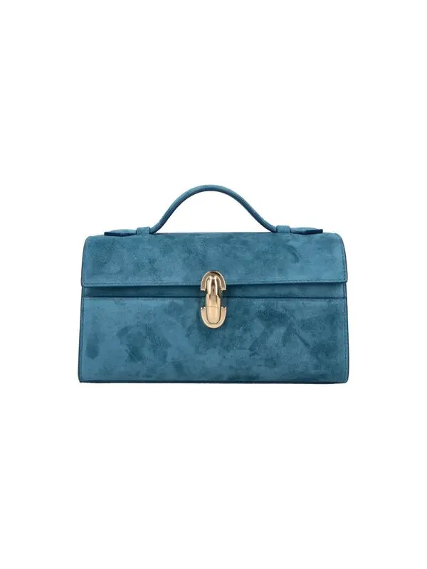 Savette Top-handle Satchel - Blue