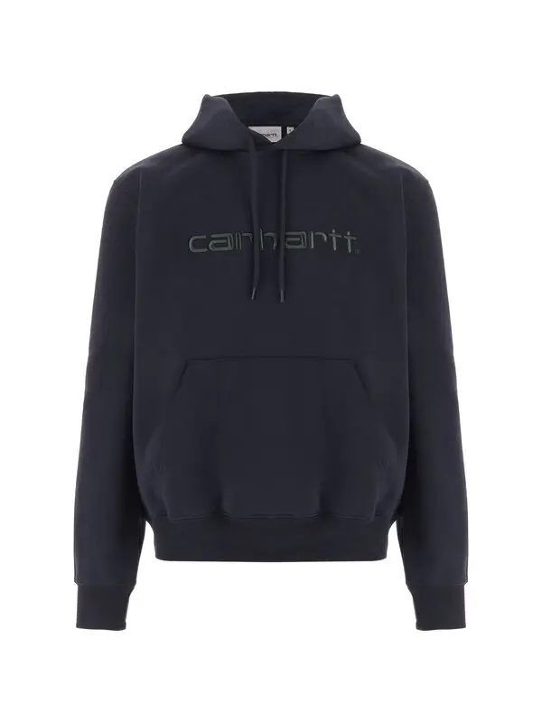 Carhartt Work In Progress Carpenter-style Hooded Sweatshirt