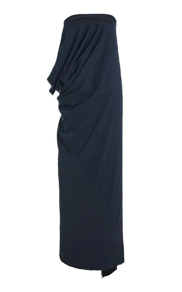 ASHLYN Shikaku Strapless Knit Gown