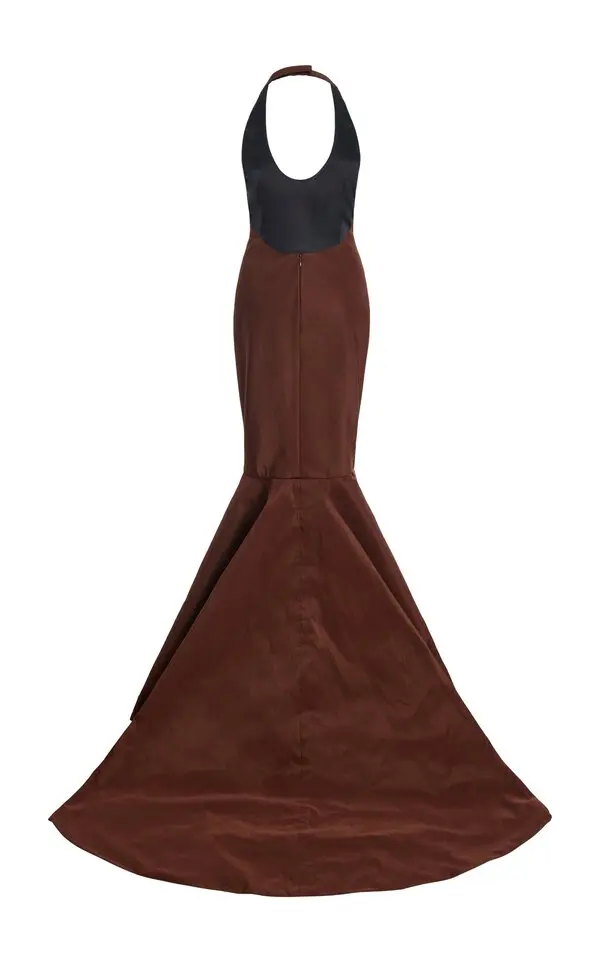 LAQUAN SMITH Trumpet-skirt Gown