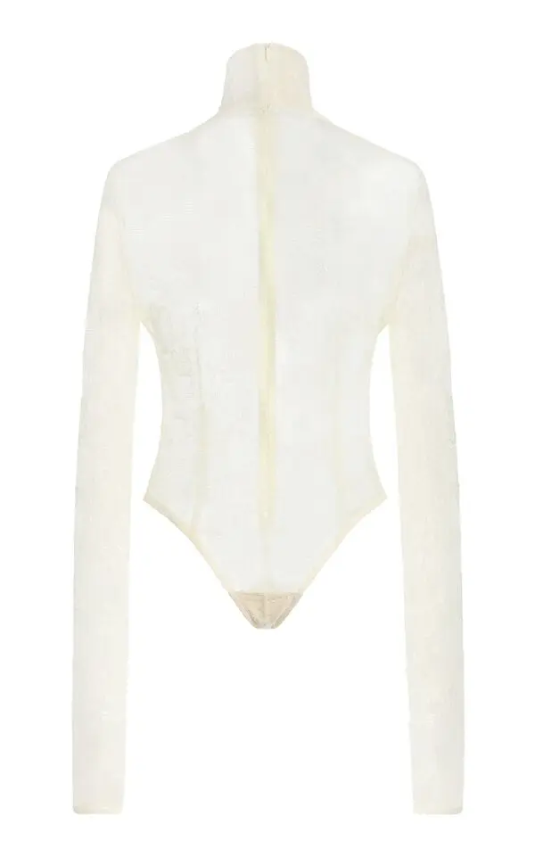 LAQUAN SMITH Lace Body Suit