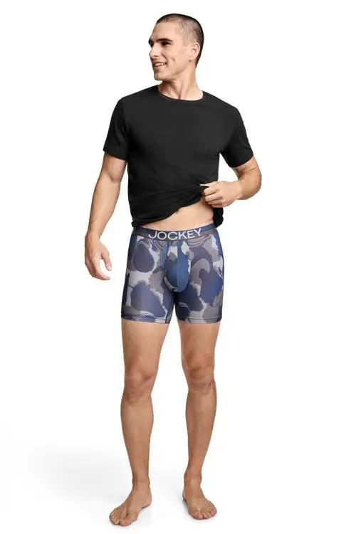 JOCKEY Sweat Protect Crew Neck Undershirt - Black