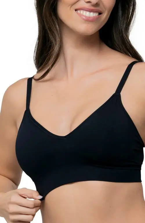 UNDEROUTFIT The Neckline Pullover Bralette - Black