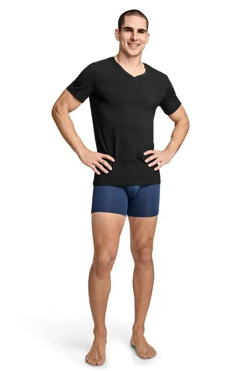 JOCKEY Sweat Protect V-neck Undershirt - Black
