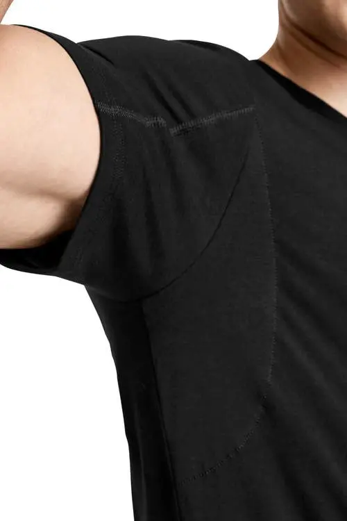 JOCKEY Sweat Protect V-neck Undershirt - Black