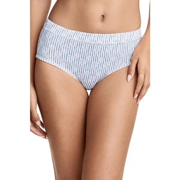 JOCKEY Cotton Stretch Hipster - Rustic Stripe