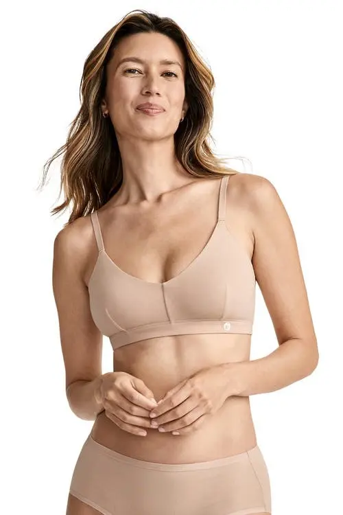 JOCKEY Organic Cotton Stretch Triangle Bralette2 Pack - Light