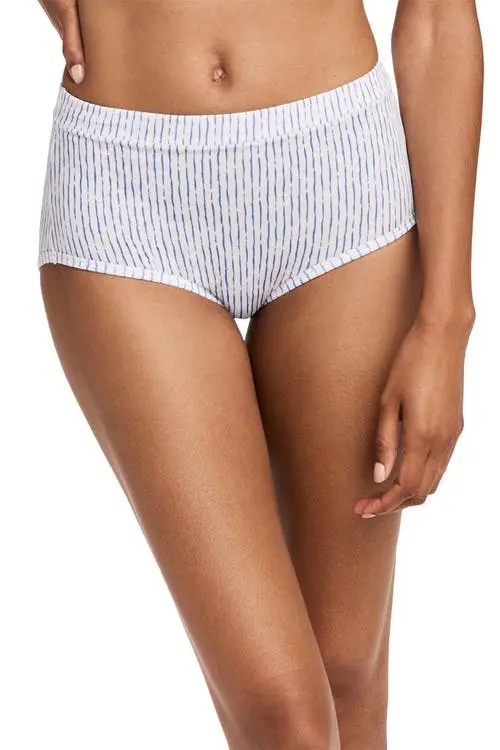 JOCKEY Cotton Stretch Brief - Rustic Stripe
