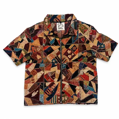 PERRYCO The Heirloom Patchwork Tapestry Shirt