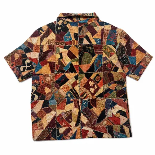 PERRYCO The Heirloom Patchwork Tapestry Shirt