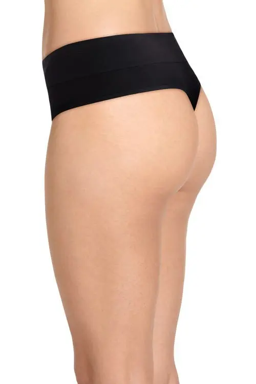 JOCKEY Seamfree Comfort Waist Thong - Black