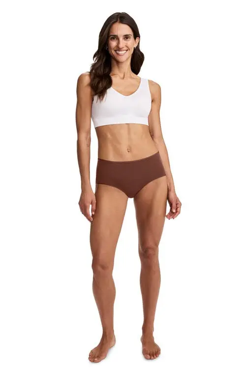 JOCKEY Stretch My Way Brief - Coffee