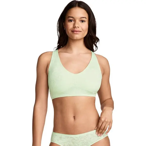 JOCKEY Smooth Touch Lace Bralette - Frothy Mint