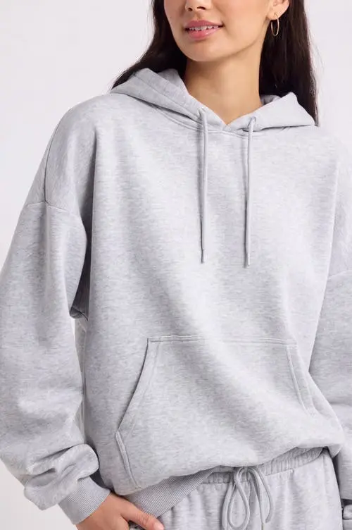 MENINA STEP Classic Pullover Fleece Hoodie - Grey