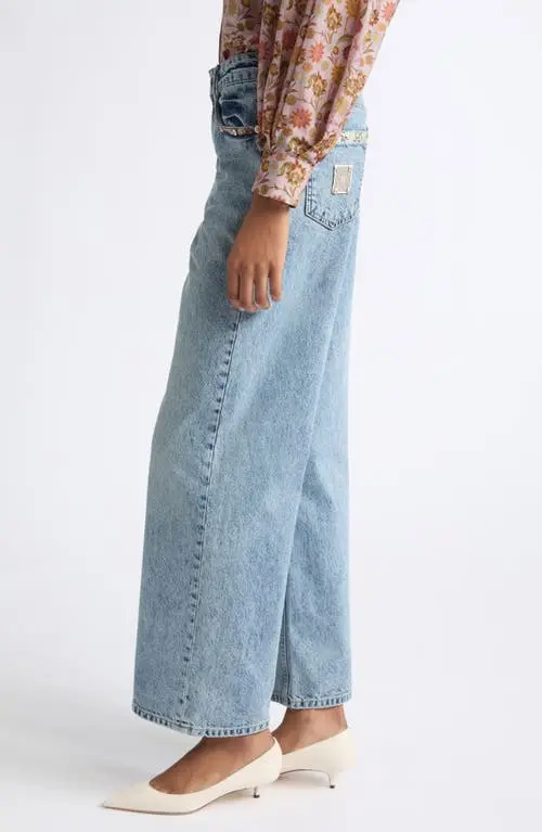 SIEDRES Junie High Waist Straight Leg Jeans