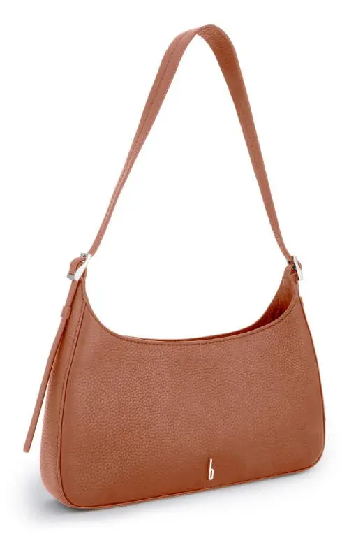 BEHNO Leena Leather Pouchette - Tan