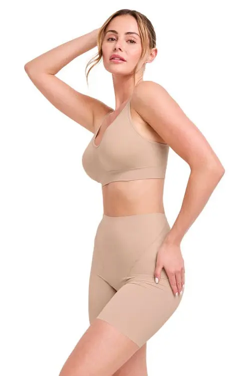JOCKEY Skimmies Tummy Smoothing Mid-thigh Short - Light