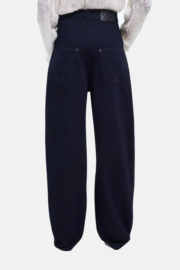 Bottega Veneta Jeans In Demin Indigo - Blu
