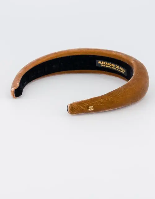 Alexandre De Paris Victoria Padded Velvet Headband