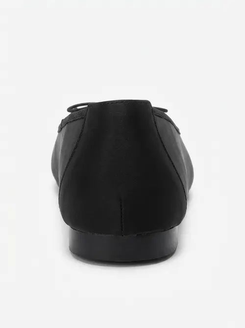 PROLOGUE SHOES Alia Bow Ballet Flat - Black