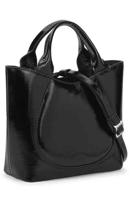 BEHNO Katrina Mini Crinkled Leather Tote