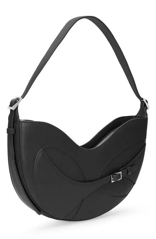 BEHNO Melina Leather Strappy Pouchette