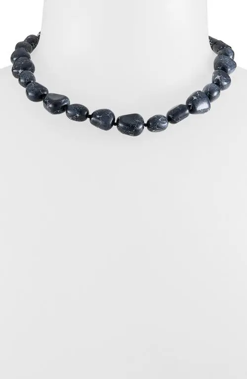 Lele Sadoughi Baroque Stone Collar Necklace