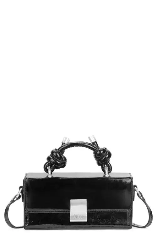 BEHNO Mary Micro Crinkle Leather Crossbody Bag