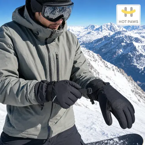 HOT PAWS Plush Lined Insulated Ski Glove