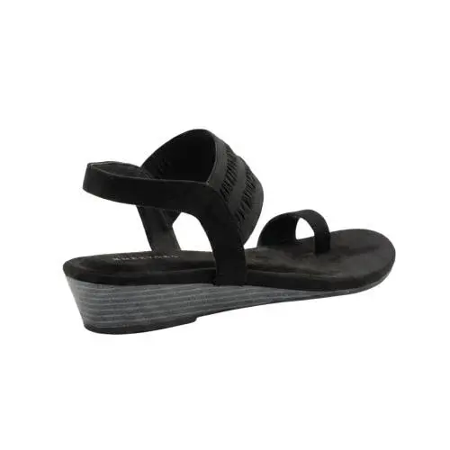 KNEETOES Amara Sandals - Black