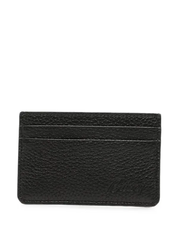 Brioni Leather Credit Card Case - Multicolor