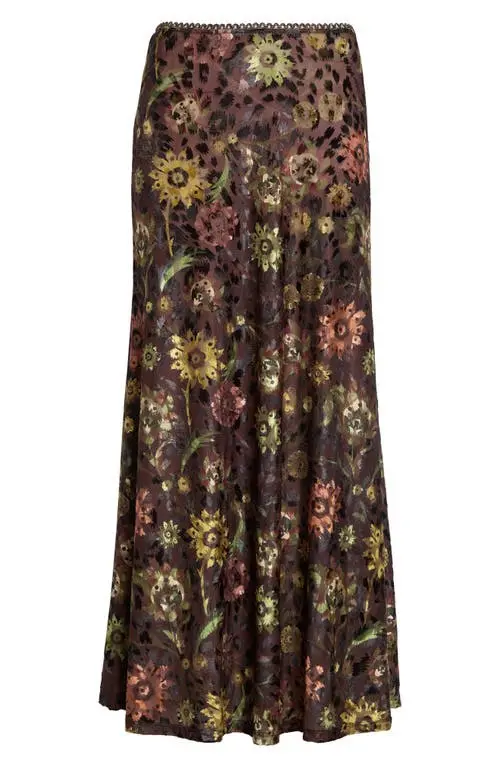 SIEDRES Siny Floral Maxi Skirt