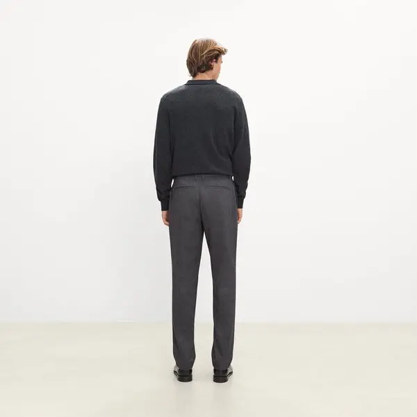 Theory Zaine Pant In Mercer Twill - Phantom Grey Multi