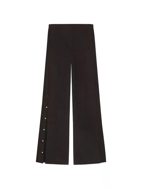 COURREGES Snap-detail Heathered Trousers