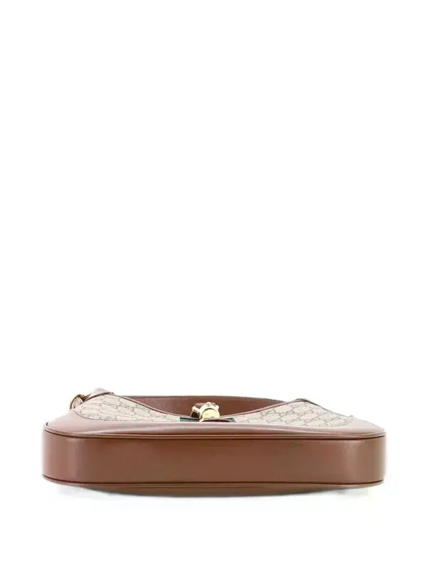 Gucci Jackie 1961 Gg Coated Canvas Small Hobo Bag