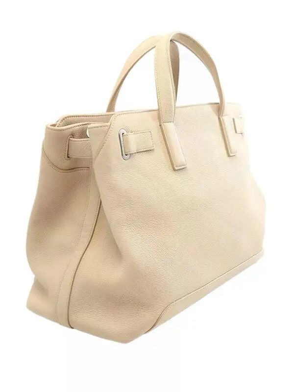 Dior 2000-2026 Medium Leather Normandy Tote Satchel
