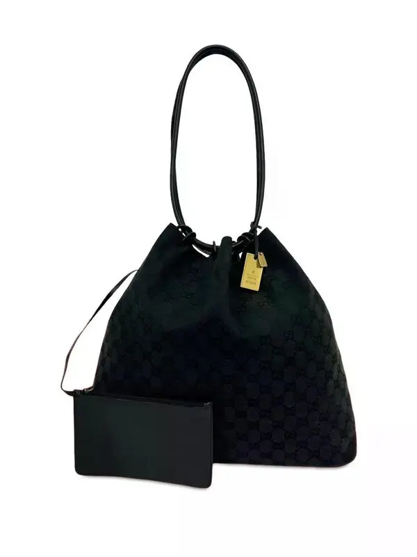 Gucci 2000-2015 Gg Canvas Ring Handle Shoulder Bag