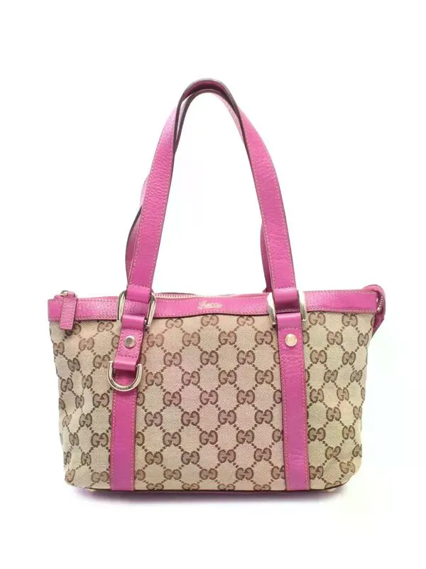 Gucci 2000-2015 Gg Canvas Abbey D Ring Tote Bag - Neutrals