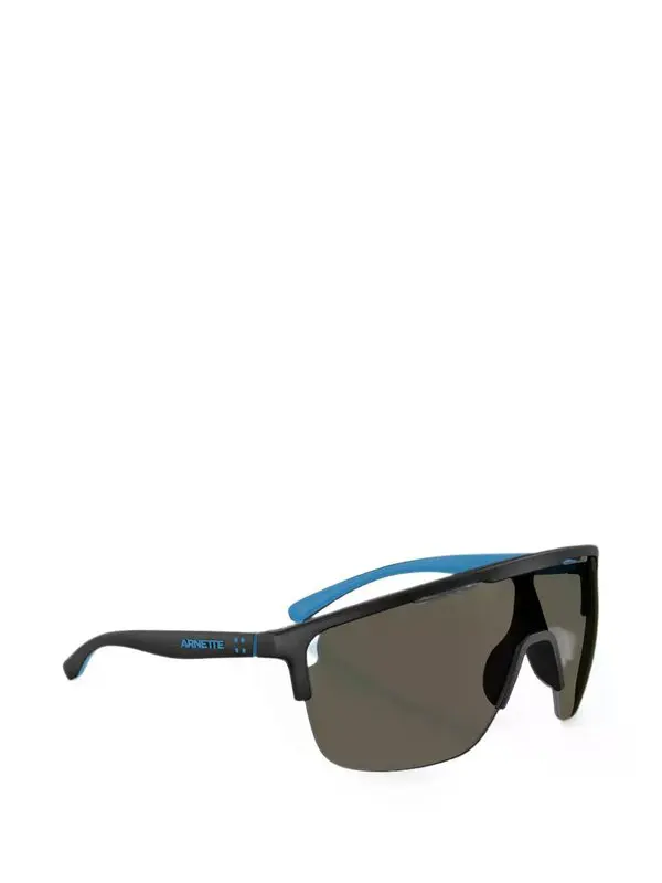 ARNETTE An4381 Oversized-frame Semi-rim Sunglasses - Black