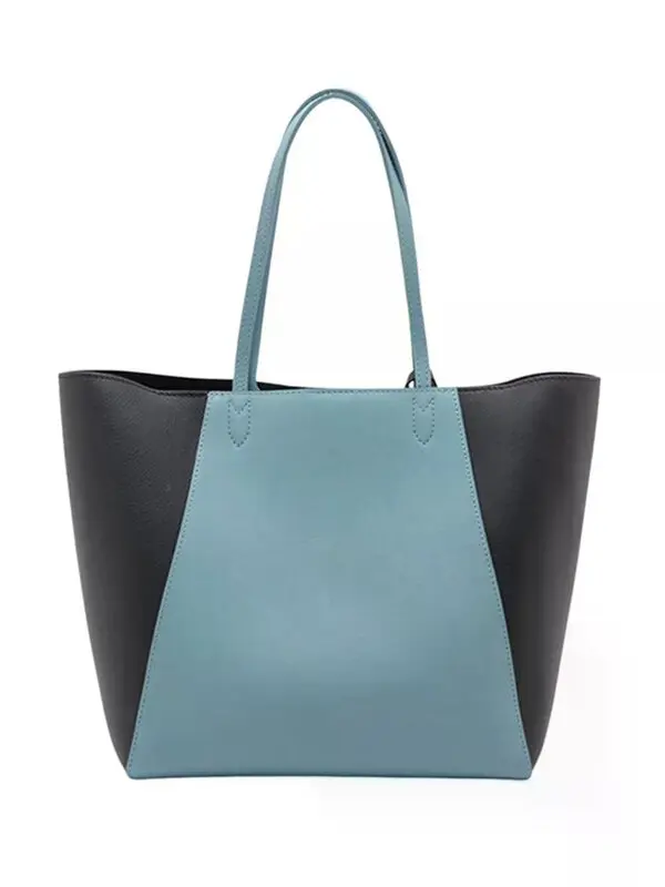 LOUIS VUITTON 2016 Bicolor Calfskin Lockme Cabas Tote Bag