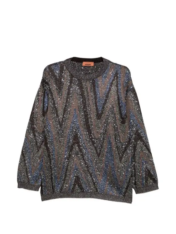 Missoni Printed Crewneck Sweater - Multicolor