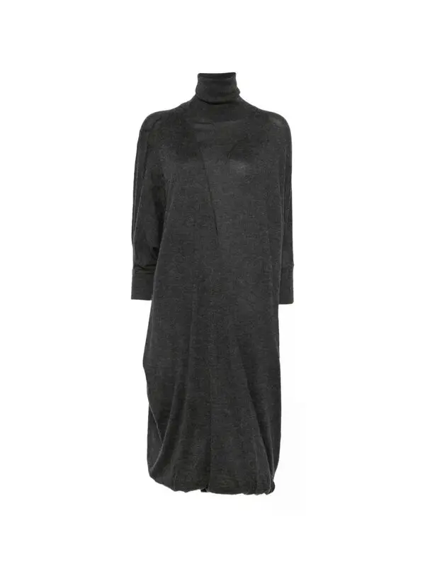 PETAR PETROV Roll-neck Midi Dress