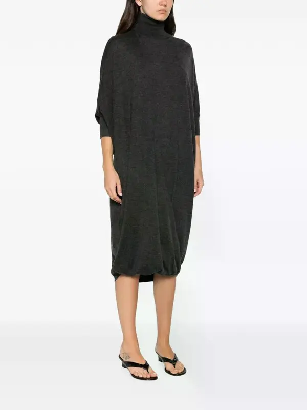 PETAR PETROV Roll-neck Midi Dress