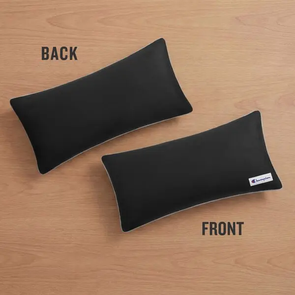 Champion Faux Wool Body Pillows - Black