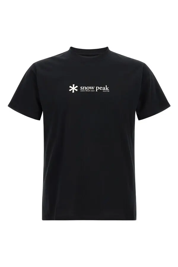 SNOW PEAK Logo T-shirt